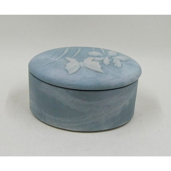 Design Gifts International | Accents | Incolay Blue Stone Marble Oval ...